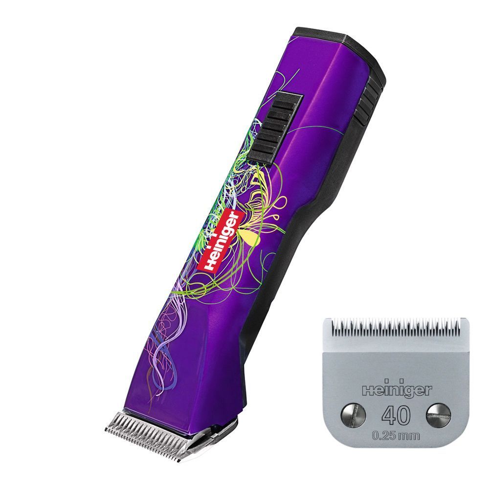 Cordless battery clipper Heiniger Saphir Style 1 battery and blade #40 ...